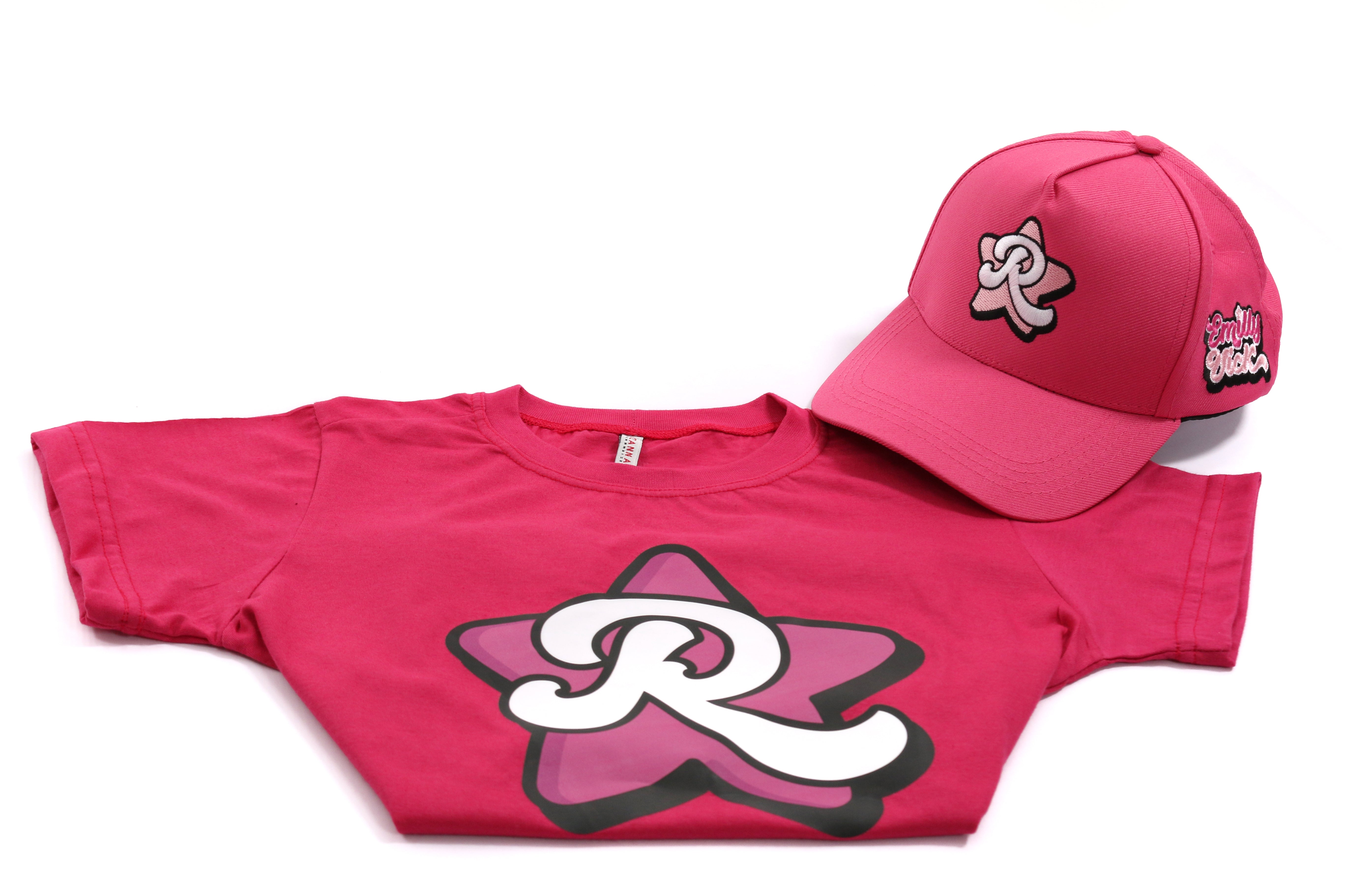 Kit Camiseta + Boné Emilly Vick – Dos Rosa