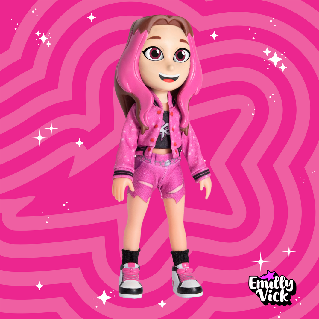 Lançamento Bonecas Emilly Vick e Katlen – Dos Rosa