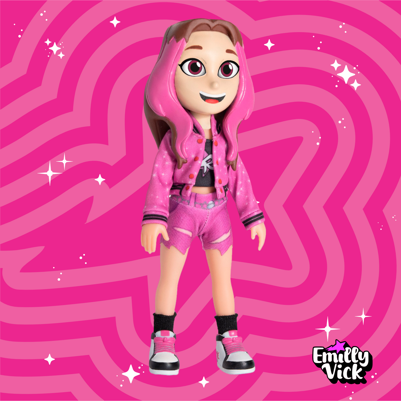 Lançamento Bonecas Emilly Vick e Katlen – Dos Rosa